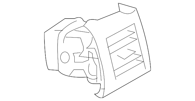 2013-2015 Mercedes-Benz Vent Grille 204-830-78-54-9051 | MB OEM Parts