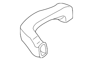 204-831-21-46 - Upper Duct 2010-2012 Mercedes-Benz GLK 350 | Mercedes ...