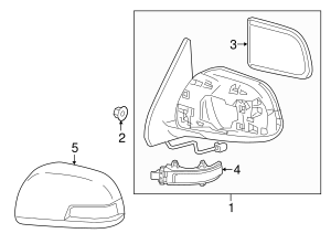 Genuine Toyota Mirror Assembly Nut part# 90178-A0006 for 2002-2023 ...