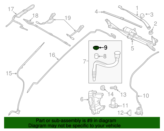 2003-2019 Land Rover Reservoir Cap LR002266 | OEM Parts Online