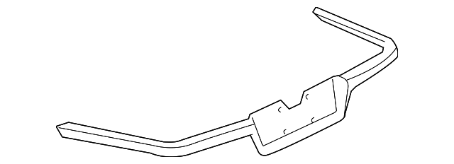 2000-2005 Chevrolet Impala Bumper Trim 10341349 | GMPartsDirect.com