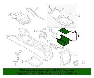 51-16-6-806-852 - Rear Compartment - 2019-2025 BMW | BMW Parts Exchange