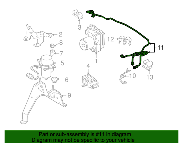 Genuine OEM Tube Assembly Part# LR018335 Fits 2005-2009 Land Rover: Up ...