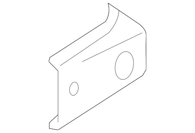 Genuine BMW 41-21-7-135-623 | Partition Panel Reinforcement | FREE ...