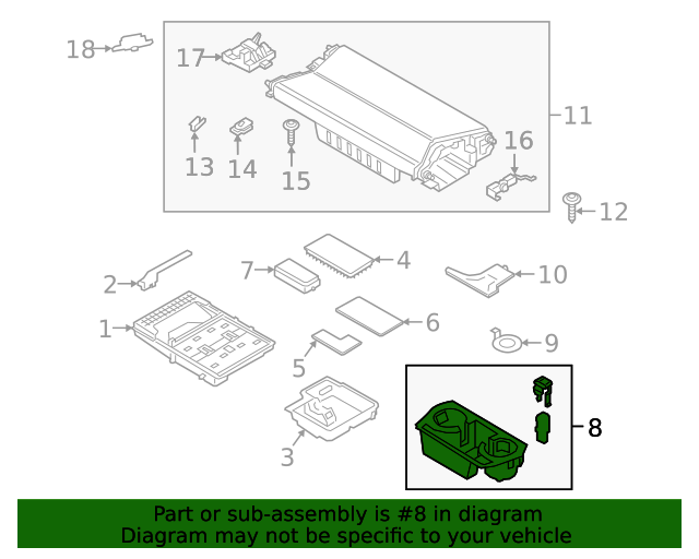 Genuine BMW 51-16-6-809-123 | Cup Holder | FREE Shipping on Most Orders ...