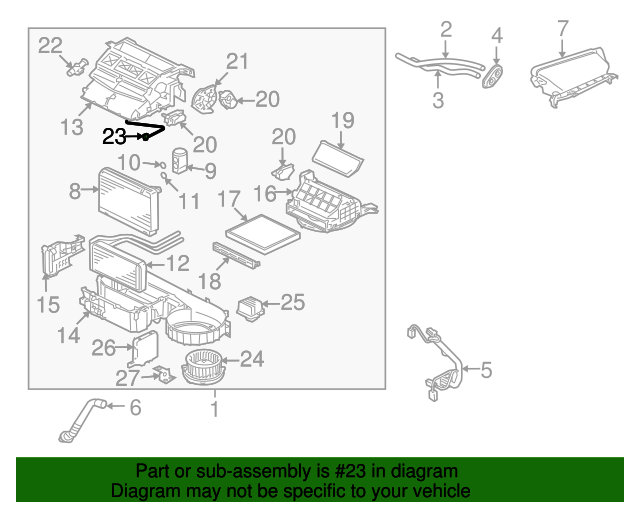 2008-2017 Mitsubishi Temp Sensor 7825A037 | Mitsubishi Parts Warehouse ...