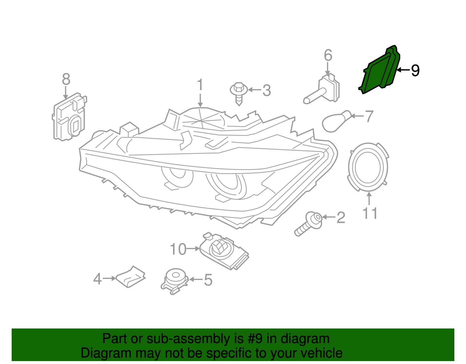 63117316147 - 2014-2016 BMW Control Module (63-11-7-316-147) | BMW of ...