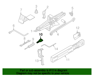72157070643 - 2004-2010 BMW X3 Tow Hook (72-15-7-070-643) | BMW of ...