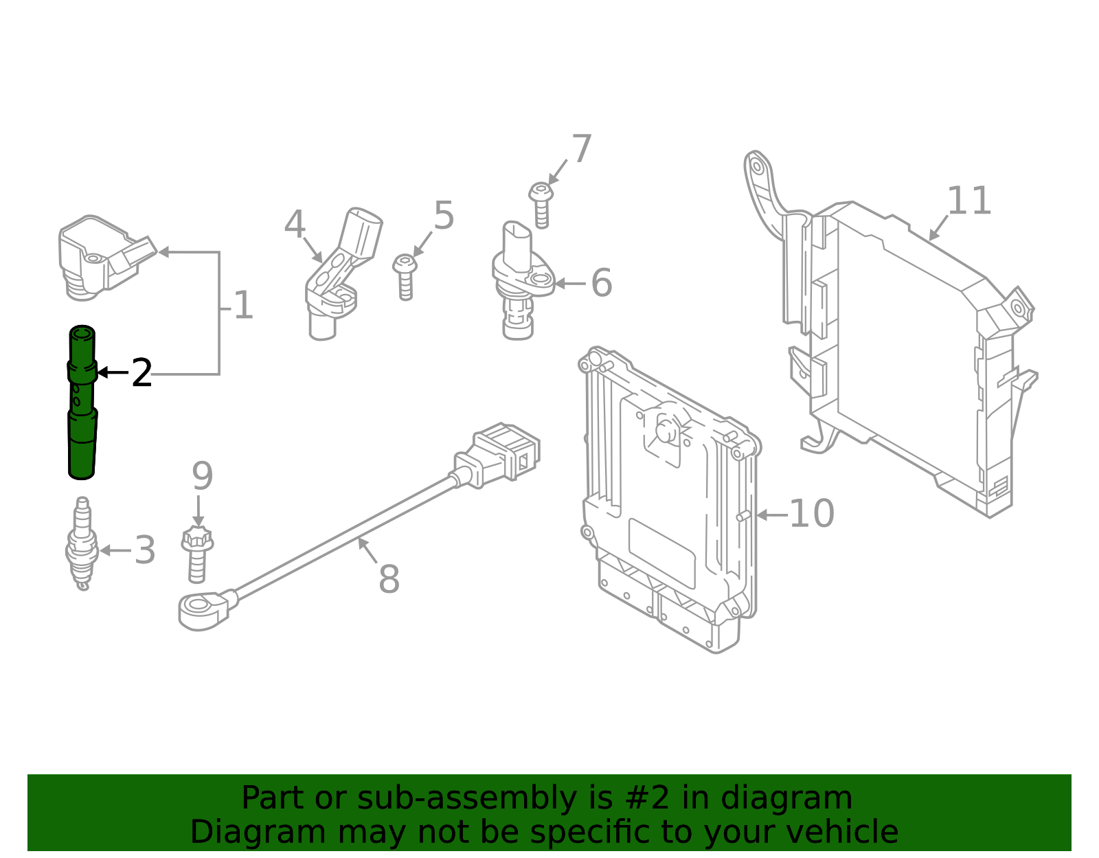 06L-905-199-B - Direct Ignition Coil Boot 2015-2025 Audi | Audi OEM Parts