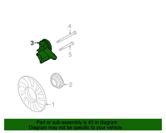 078-121-235-G - Fan Clutch Bracket Assembly 1998-2005 Audi | Audi OEM Parts