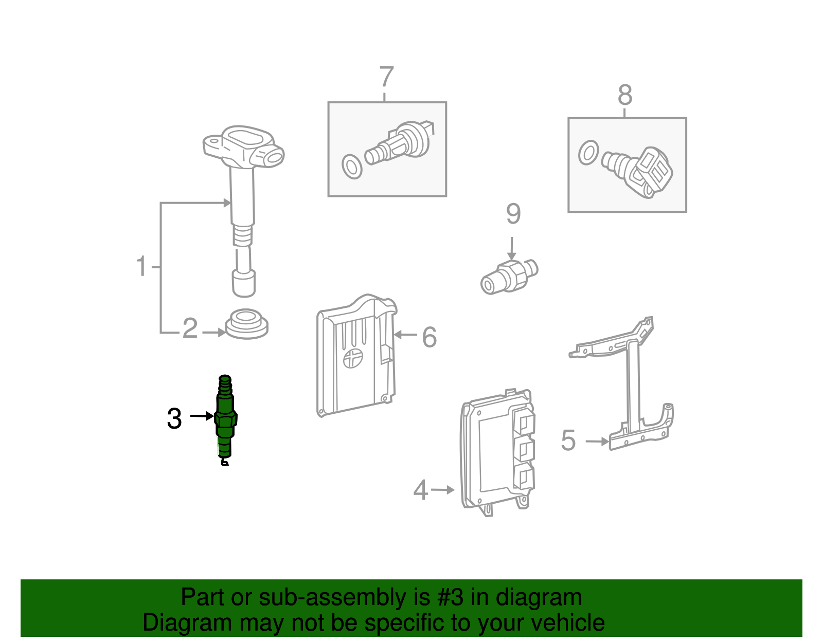 12290-R40-A02 - Spark Plug 2008-2015 Honda | Honda Parts Online