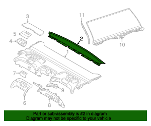 51-46-7-413-525 - Grille - 2016-2022 BMW | BMW Parts Exchange