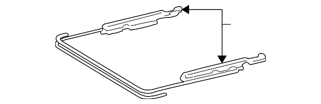 2001-2007 Toyota Cable 63223-0C010 | OEM Parts Online