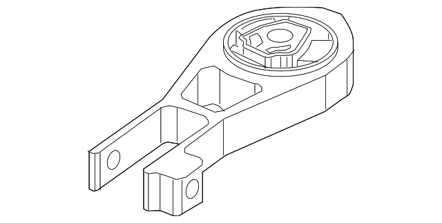 68253034AC - Transmission Mount Isolator - 2017-2020 Jeep Compass ...