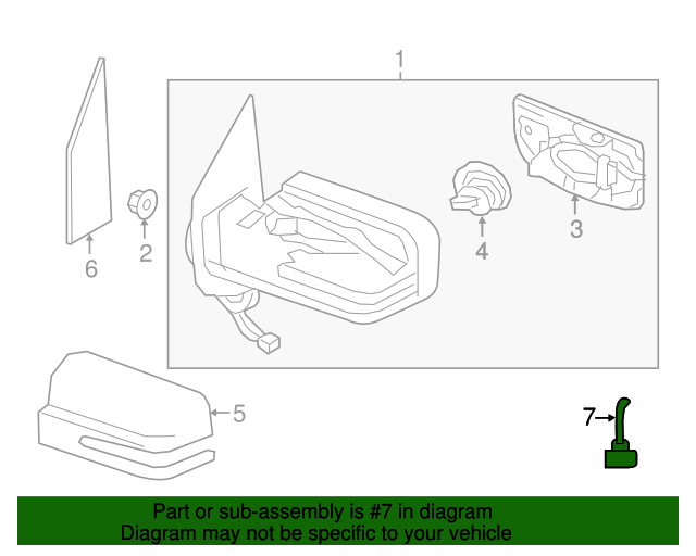 2014-2021 Nissan Camera 28419-4BA1A | Nissan Parts Plus