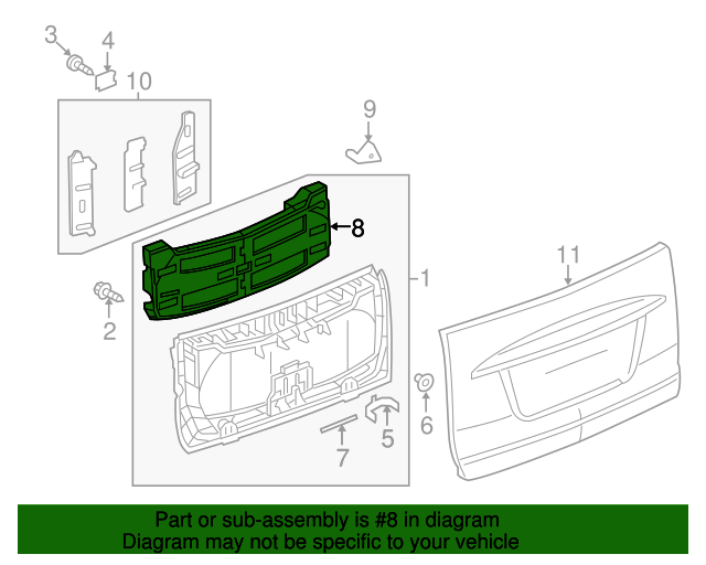 4517470197 - Insulator 2008-2016 Smart Fortwo | Mercedes-Benz USA Parts