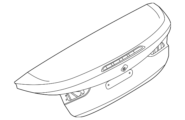 Genuine BMW 51-24-9-449-239 | Trunk Lid | FREE Shipping on Most Orders ...