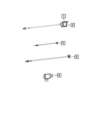 2013-2015 Ram Ammonia Sensor 68171181AB | Mopar eStore