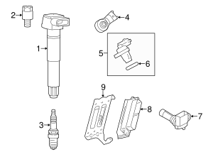 2008-2019 Porsche Spark Plug 999-170-236-90 | Gaudin Porsche Parts