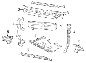 68253406AC - Spring Isolator Upper Right - 2018-2021 Mopar | Mopar ...
