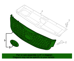 86380-C6000 - Grille 2016-2018 Kia Sorento | Kia.Parts Store