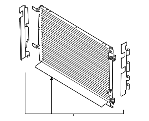 Genuine OEM Ford Part - Condenser KR3Z-19712-A | Genuine OEM Ford Parts ...