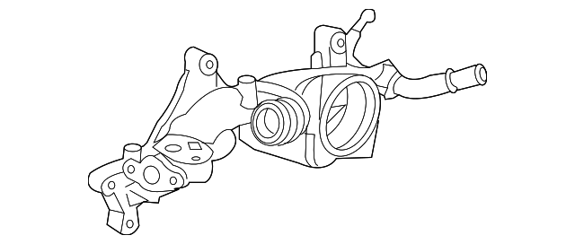 19410-5J2-A00 - Passage, Water - 2016-2021 Honda | Honda Parts Guys