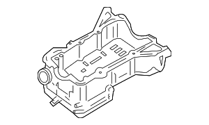 2016-2020 Nissan Maxima Oil Pan 11110-4RA0B | TascaParts.com