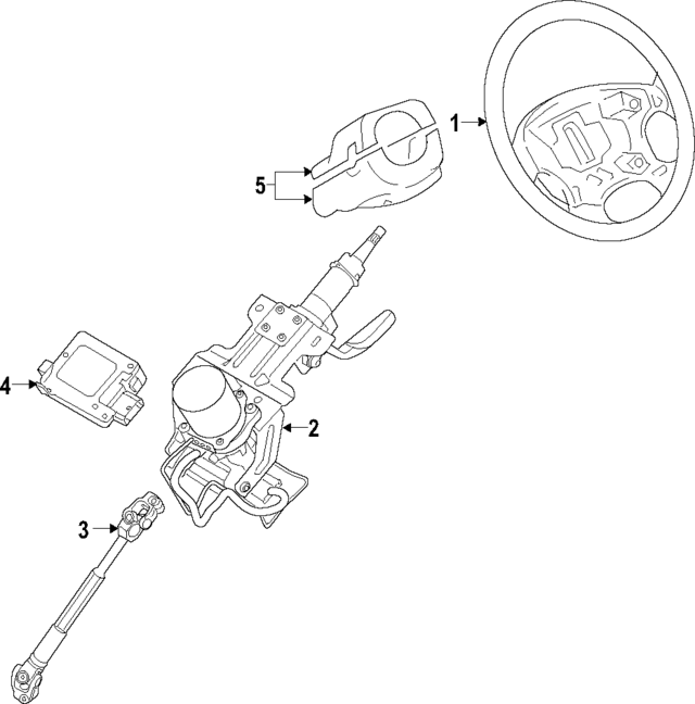 2017-2019 Hyundai Control Module 56340-2W800 | QuirkParts