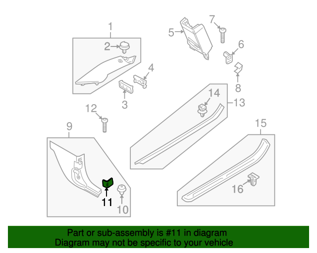 Genuine BMW 51-43-7-144-966 | OBD Plug Cover - Black | FREE Shipping on ...