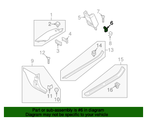 Genuine BMW 51-43-2-997-402 | Coat Hook | FREE Shipping on Most Orders ...