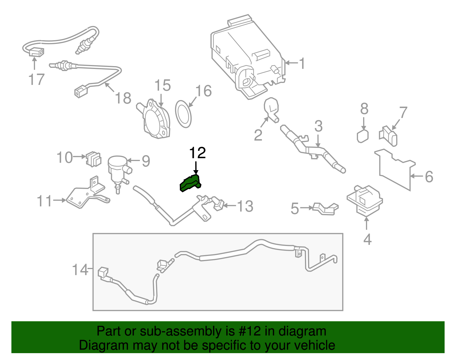 2016-2019 Infiniti Pressure Sensor 22365-4HK0B | Infiniti of Orland Park