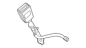 167-860-79-02-9051 - Seat Belt Receptacle 2020-2023 Mercedes-Benz ...