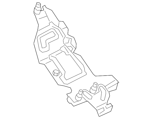 176-090-00-00 - Inter-Cooler Bracket 2018-2020 Mercedes-Benz | Mercedes ...