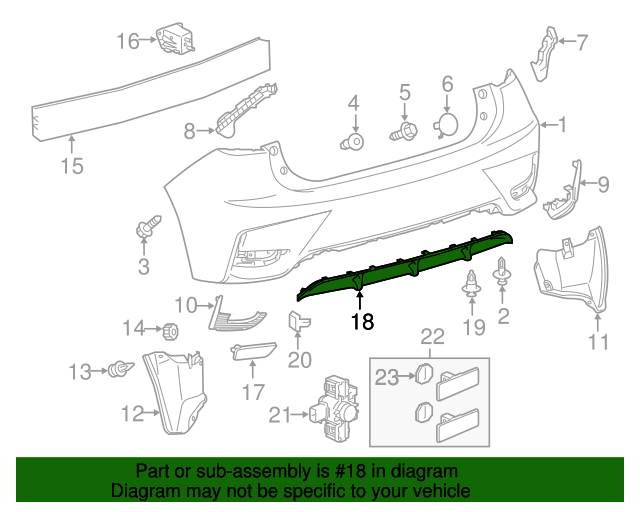 Lexus OEM Lower Cover Part# 52169-76010 | OEM Vehicle Parts