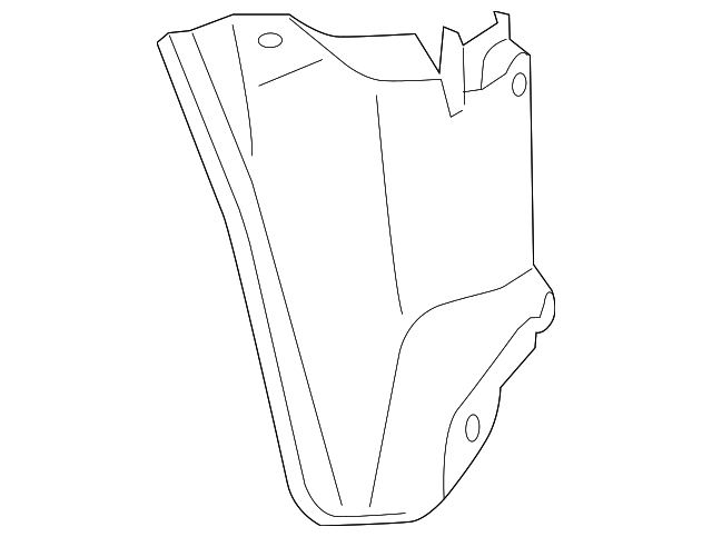 2011-2017 Lexus CT200h Shield 52592-76010 | OEM Parts Online