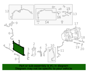 884A0-42050 - Condenser Assembly 2021-2024 Toyota RAV4 Prime | Ourisman ...