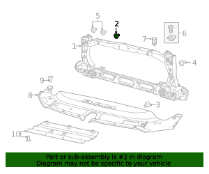 2019-2023 Ram 1500 Bolt 68222844AA | TascaParts.com