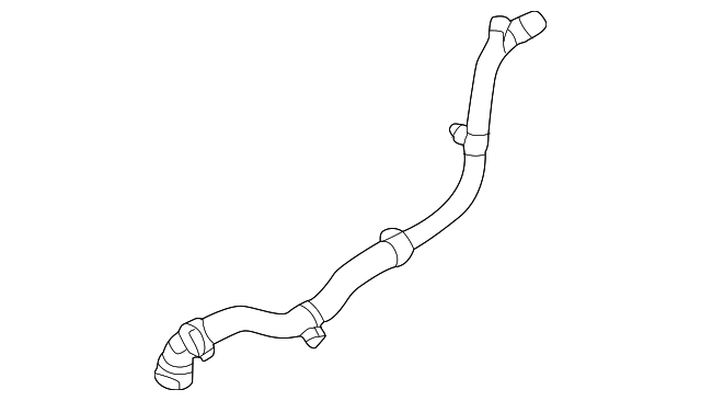 Genuine OEM Coolant Hose Part# LR140911 Fits 2021-2023 Land Rover Range ...