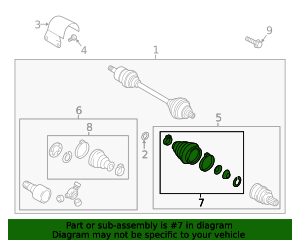 6R0-498-203-A - Outer Boot - 2019-2022 Volkswagen Jetta | VW Direct ...