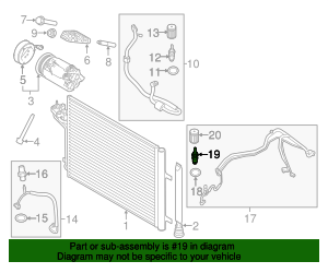 2014-2019 Ford Hose & Tube Assembly Valve 1S7Z-19D701-A | TascaParts.com