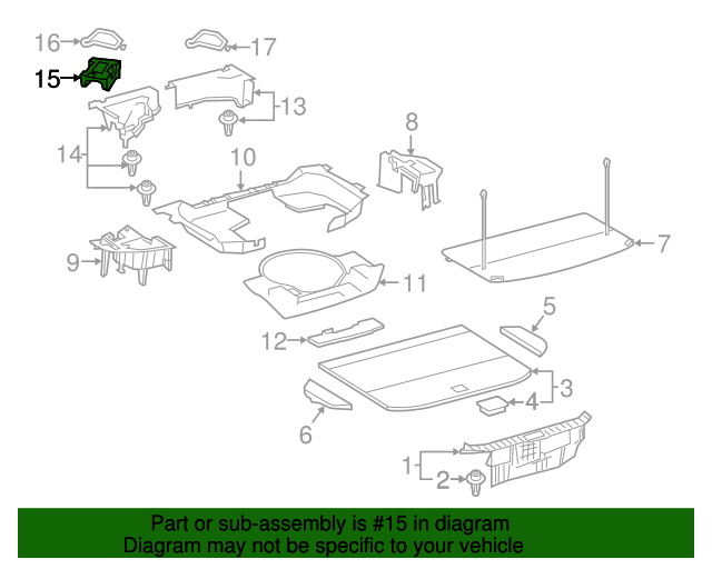 2015-2021 Lexus Jack Carrier 58790-78010 | OEM Parts Online