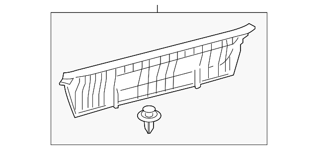 58387-0R010-B0 - Trim Panel - 2006-2012 Toyota RAV4 | OEM Genuine ...