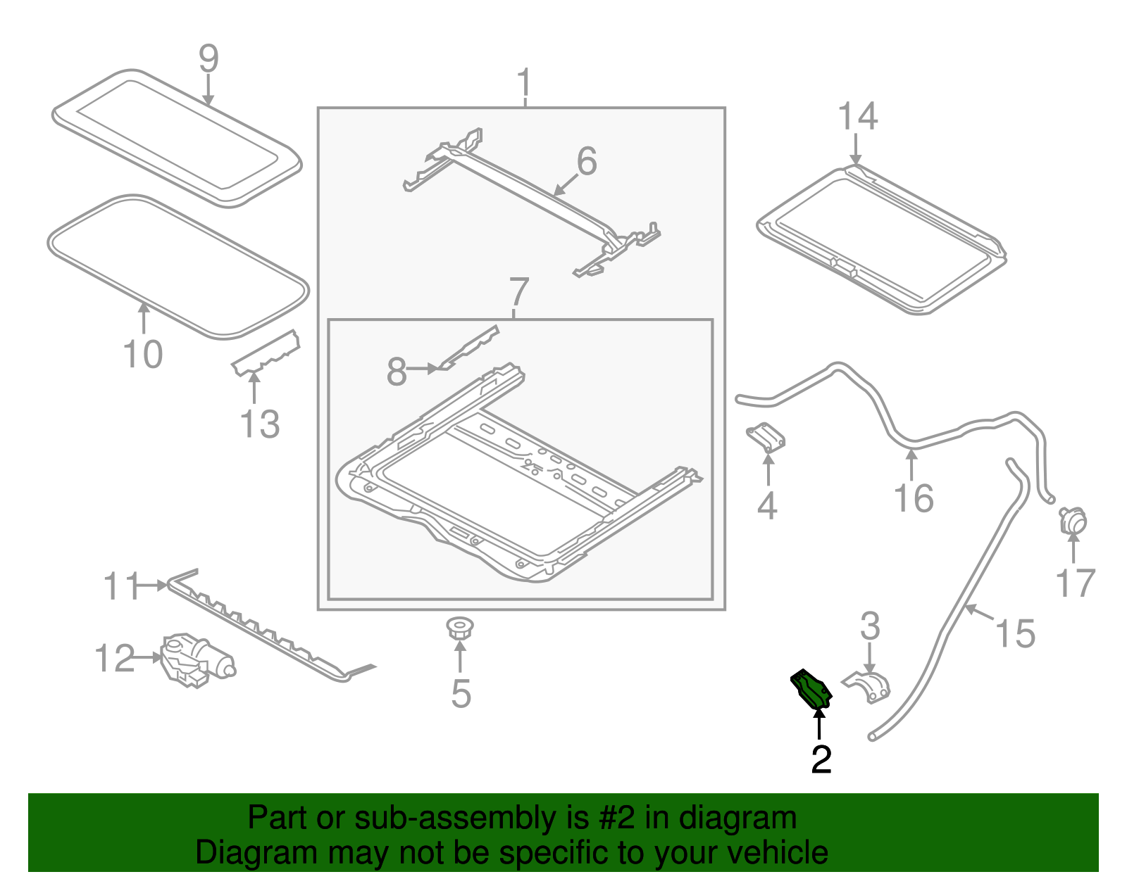 2014-2018 Infiniti QX60 Frame Assembly Bracket 76893-3JA3A | Infiniti ...