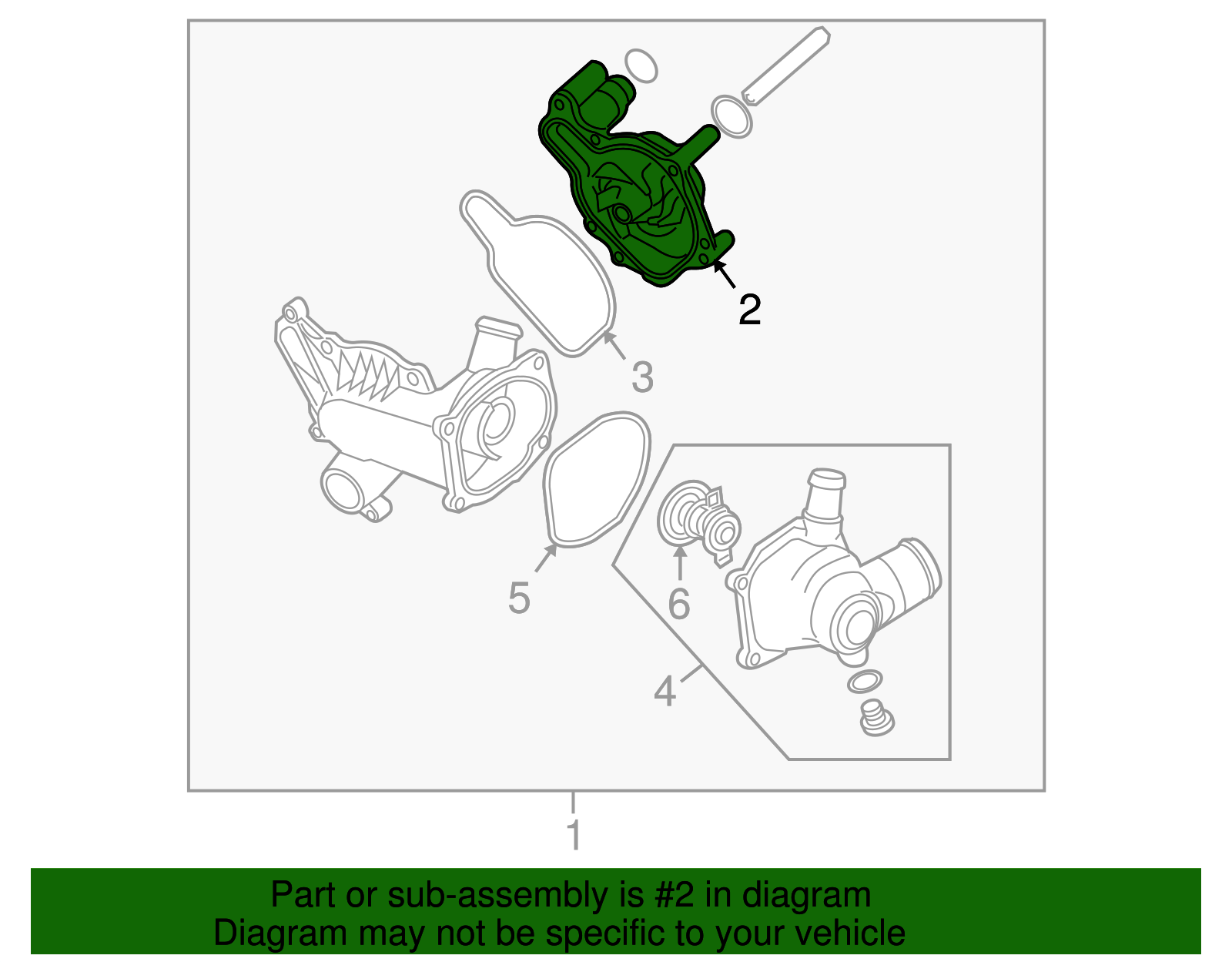 2007-2015 Audi Water Pump 079-121-014-F | AudiUSAParts.com
