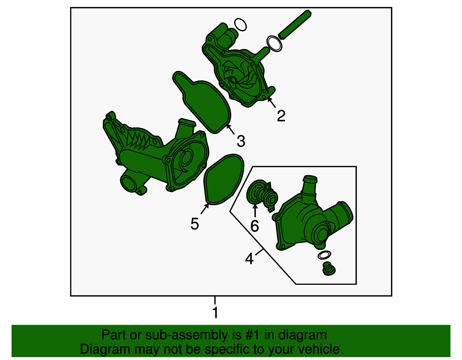 2007-2011 Audi Water Pump Assembly 079-121-010-D | Retail Performance ...