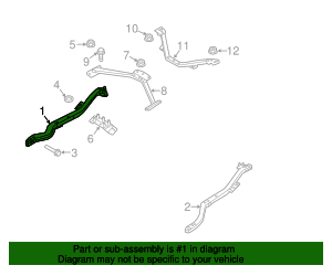 DG1Z-9B007-B - Side Support 2013-2019 Ford | AutoNationParts.com