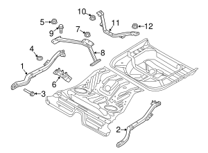DG1Z-9B007-B - Side Support 2013-2019 Ford | AutoNationParts.com