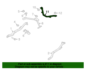 DG1Z-9B007-D - Rear Support 2013-2019 Ford | Ford OEM Parts Direct