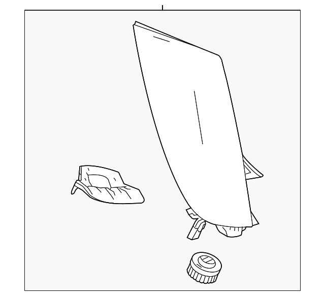 84136219 - Tail Lamp Assembly- PART NUMBER CHANGED TO 23238005 2013 ...